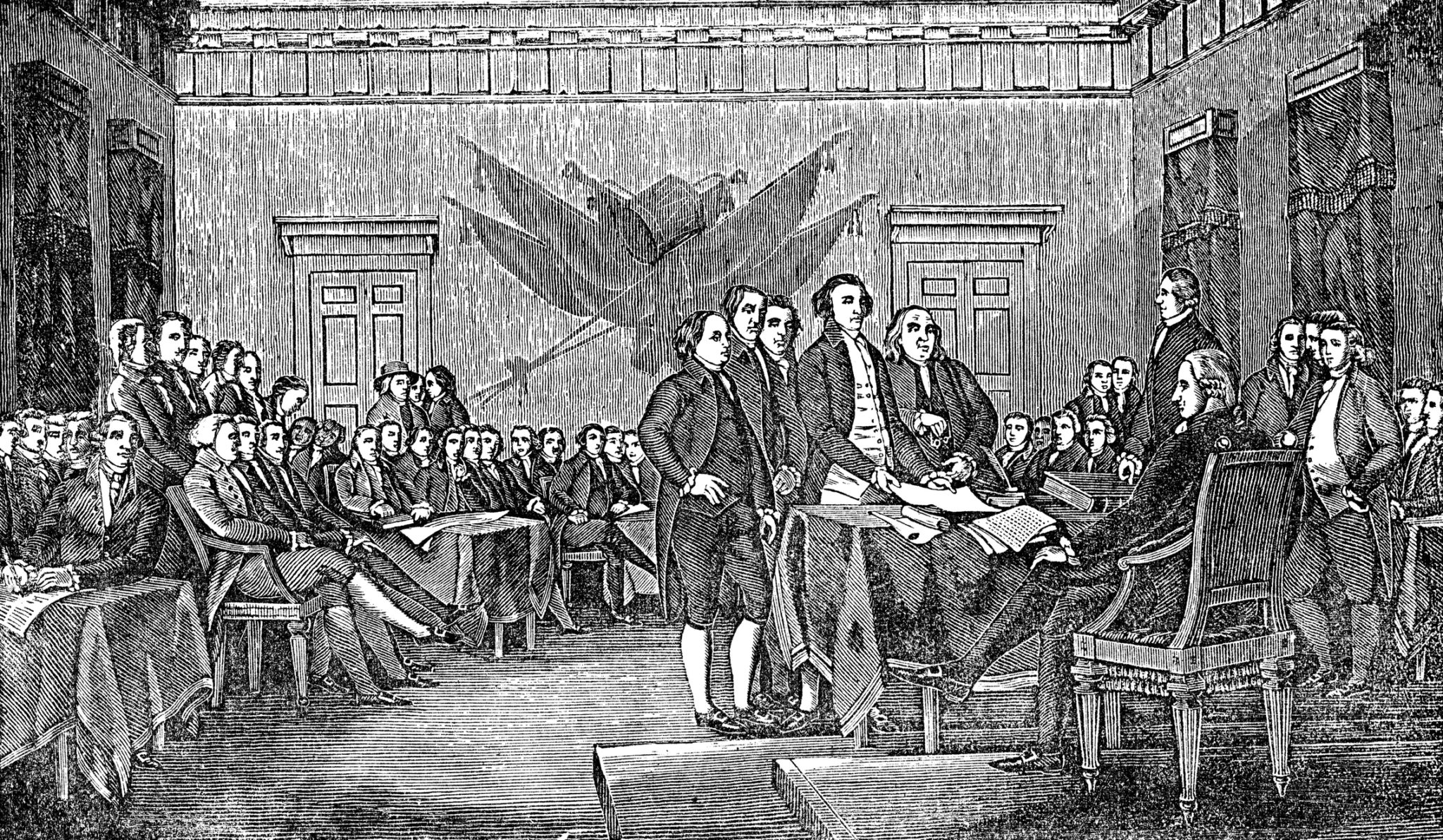 Signing The Declaration Of Independence | Mullins Family History Project